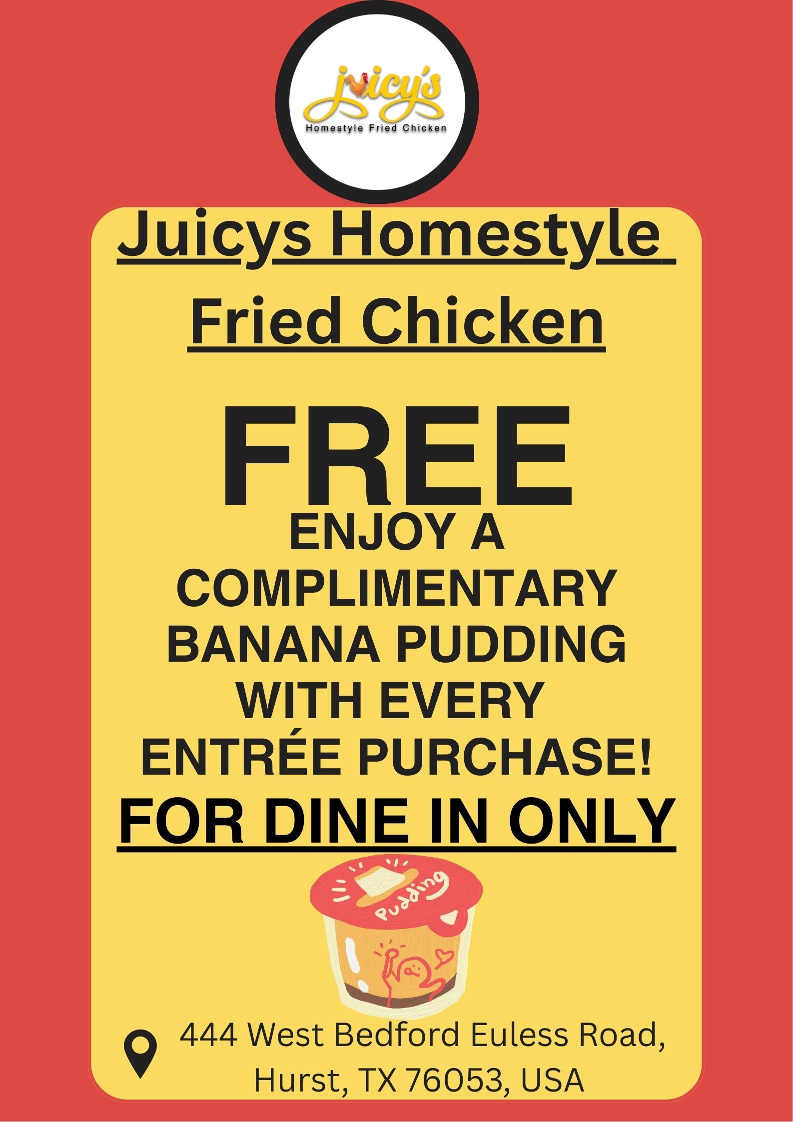 Juicys Homestyle Fried Chicken444 West Bedford Euless Road, Hurst, TX ...